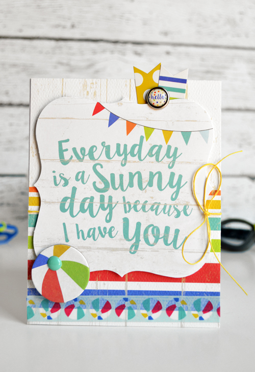 just me...and my little world: summer fun card trio | carta bella paper co.