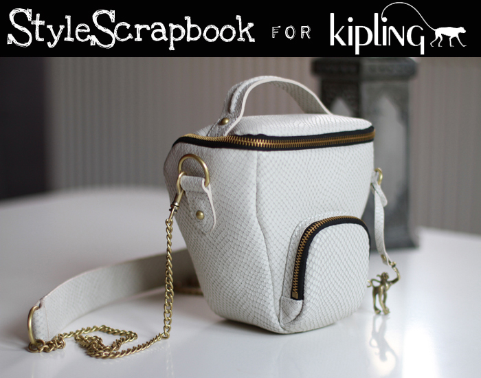 Adorn Me: Style Scrapbook for Kipling Camera Bag