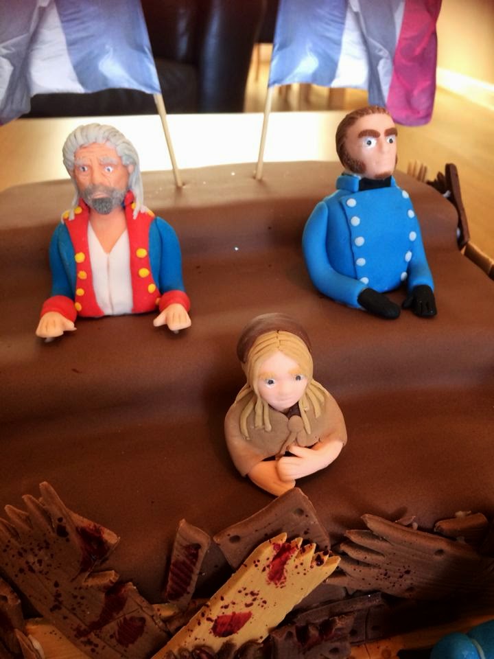Newton's Cakes : Les Miserables Cake