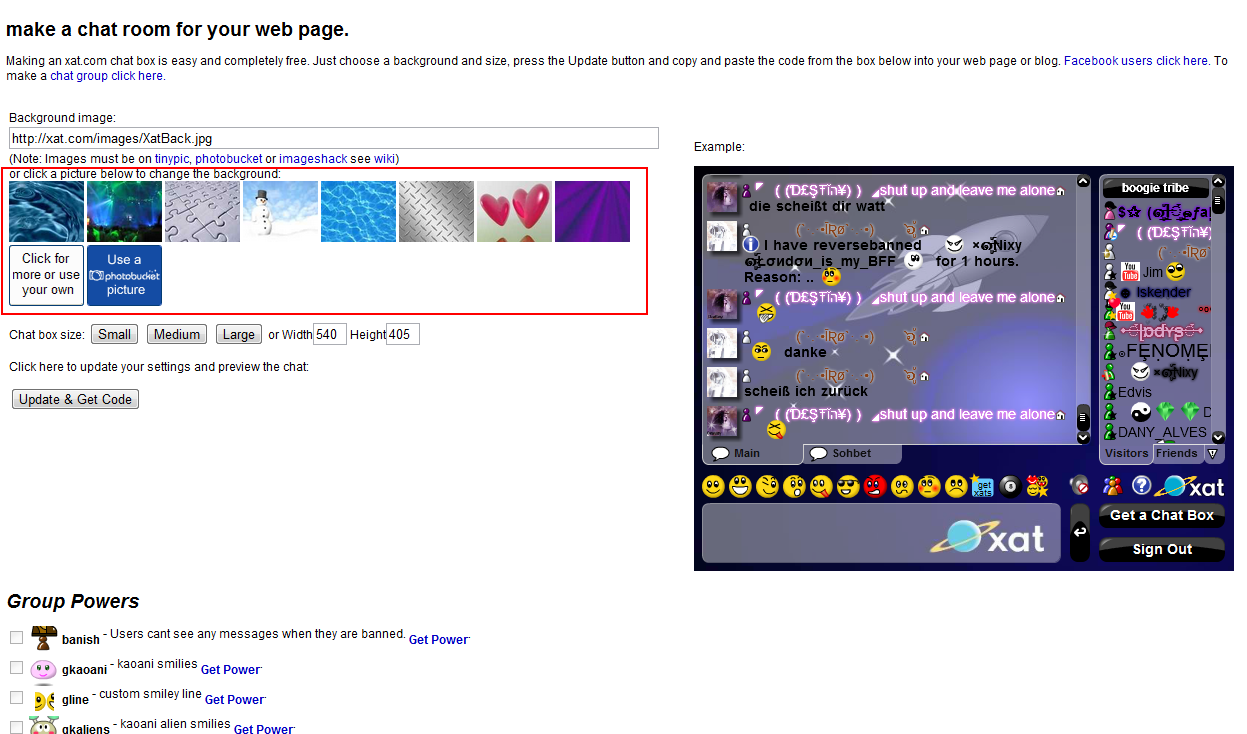 How To Make A Chat Box In Xat.Com ~ Funzz24