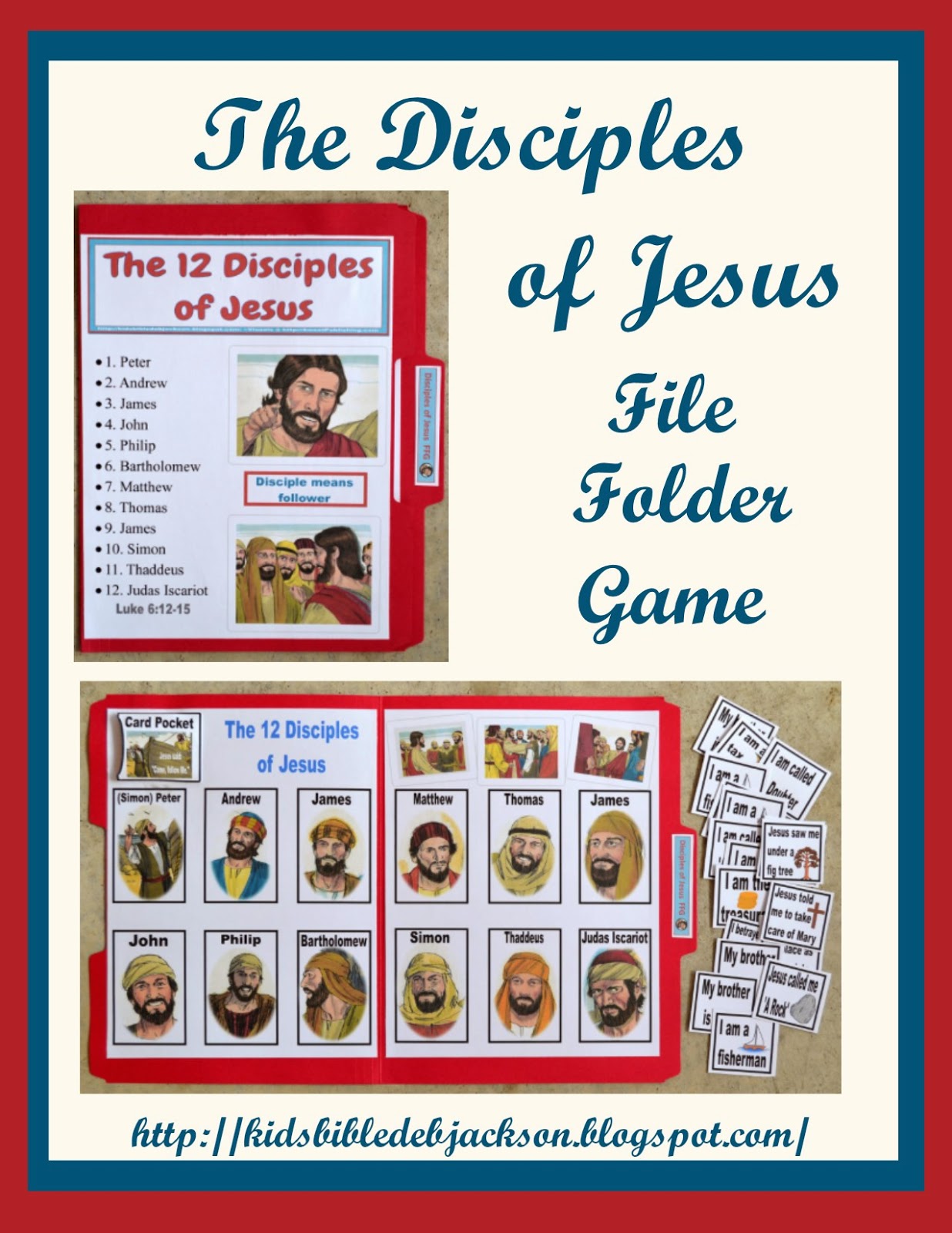 I Have ... Who Has? The Disciples Game | Bible Fun For Kids