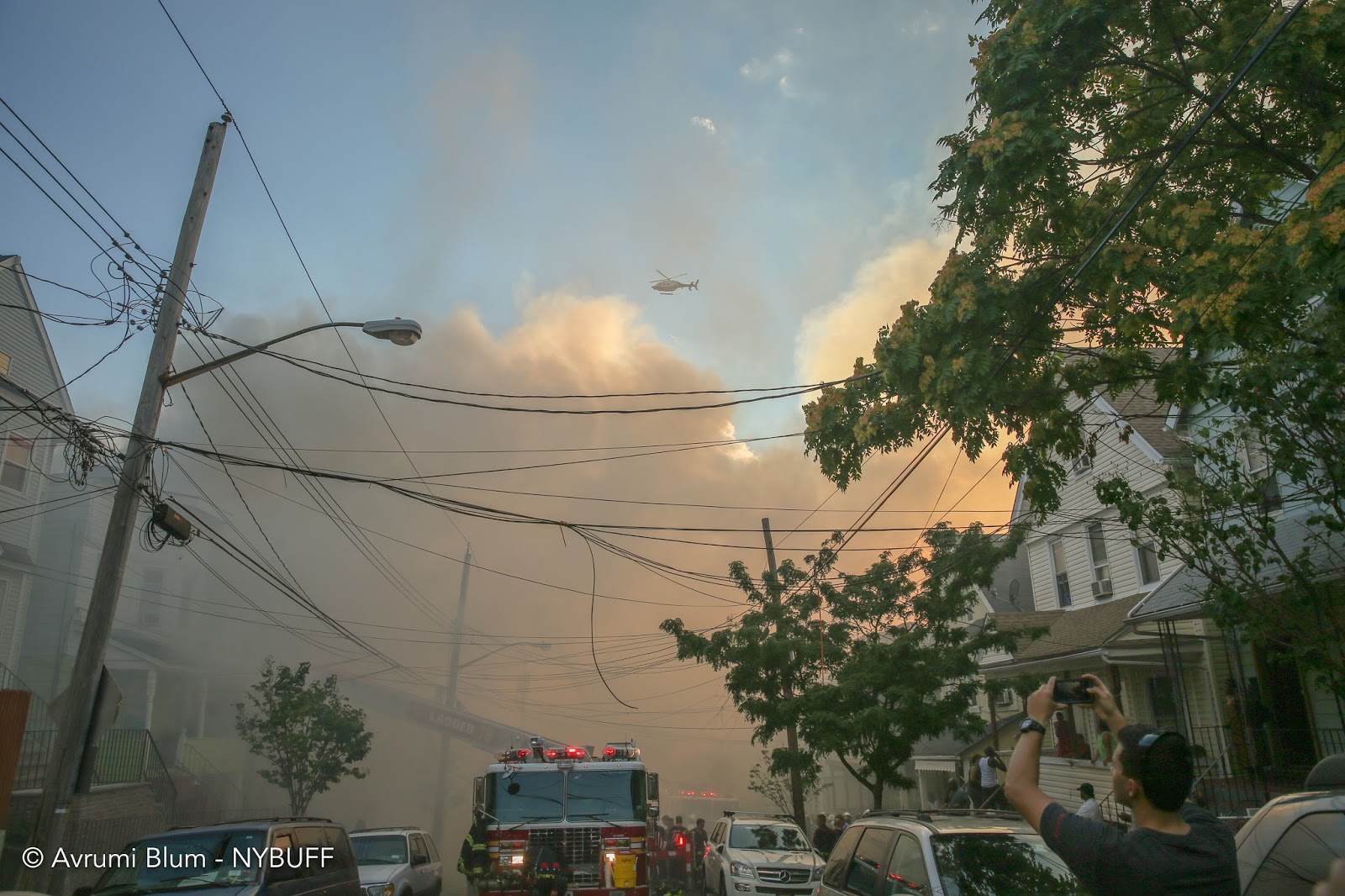 New York Buff Media: Massive Staten Island fire destroys three houses ...