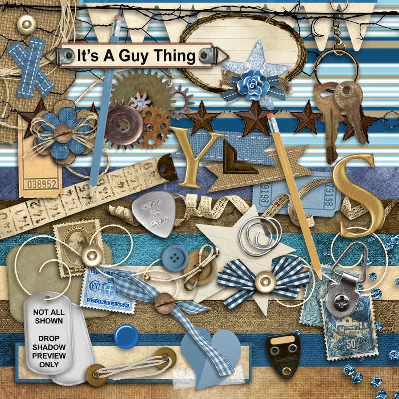 cheyOkota digital scraps: It's a guy thing freebies