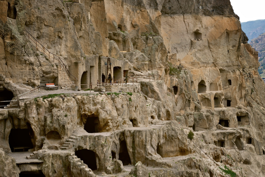 ellergy: INCREDIBLE MONASTERIES CARVED IN STONE