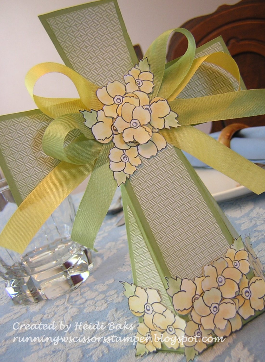 RunningwScissorsStamper Easter Cross Table Decoration runningwscissorsstamper-easter-cross-table-decoration