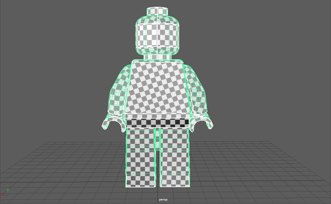 LEGO Man Final UVs
