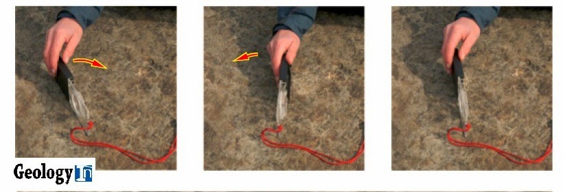 Find the Dip and Strike of a Rock Layer Using a Compass and Clinometer ...