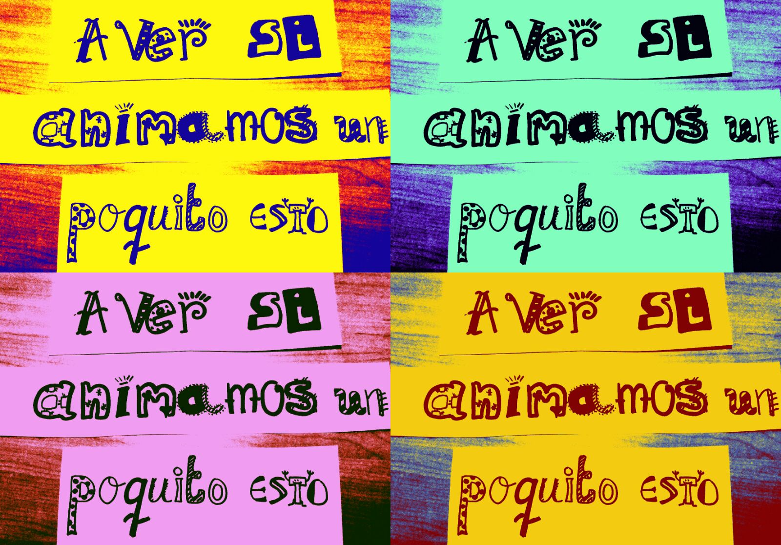 PEQUEÑOS ESCALADORES 6º: COLLAGE DE LETRAS