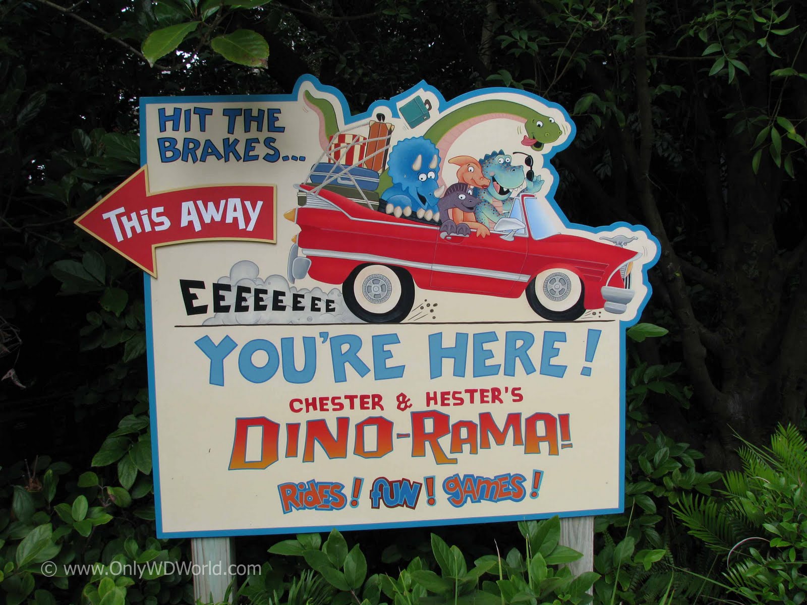 Disney's Dino-Rama Pays Homage To Route 66 Landmarks | Disney World ...