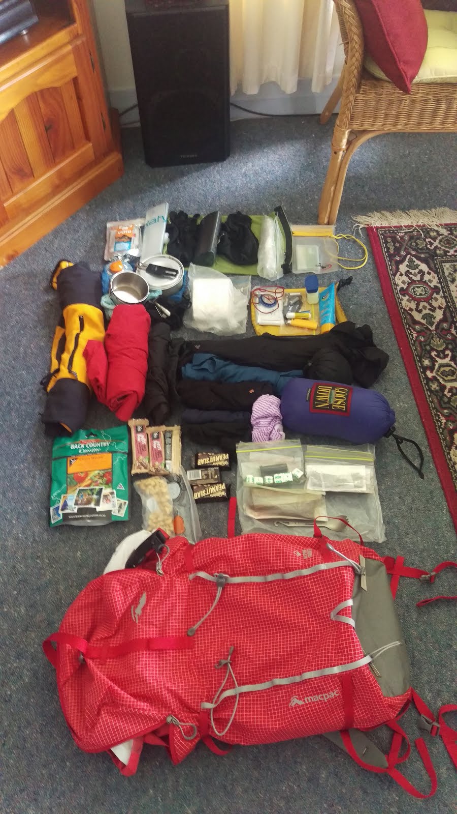 Tramping: Gear List