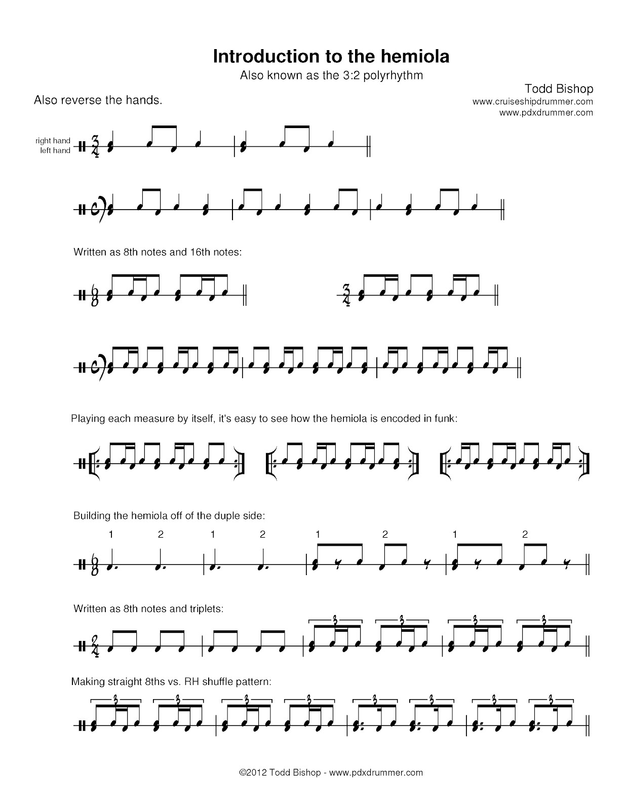 Hemiola basics – PDXdrummer