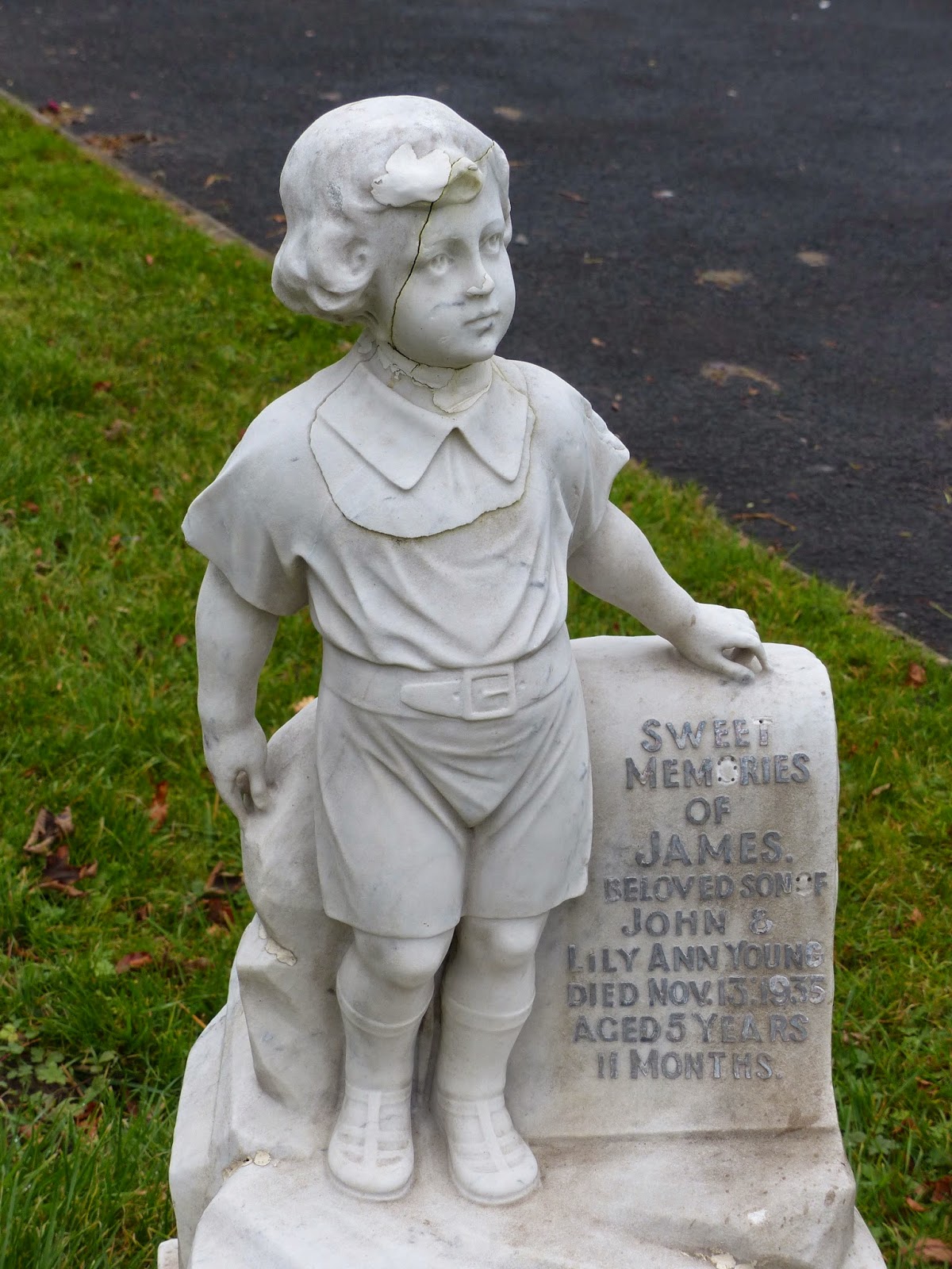 The Graveyard Detective: A Young Boy's Grave