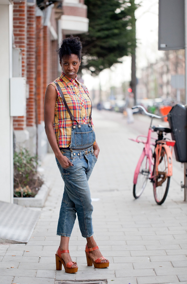 Dam Style: Dungaree & plaid