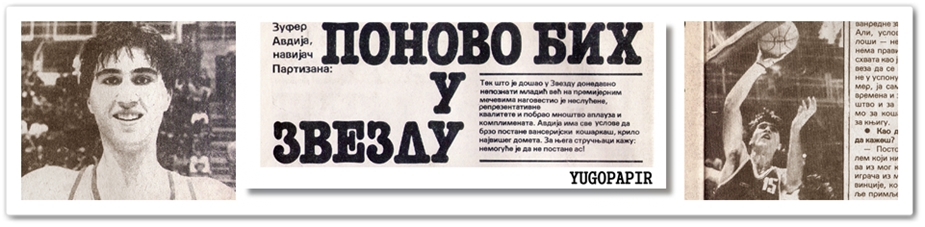 Yugopapir: Zufer Avdija, košarkaš koji obećava: Kod Ranka Žeravice nema ...