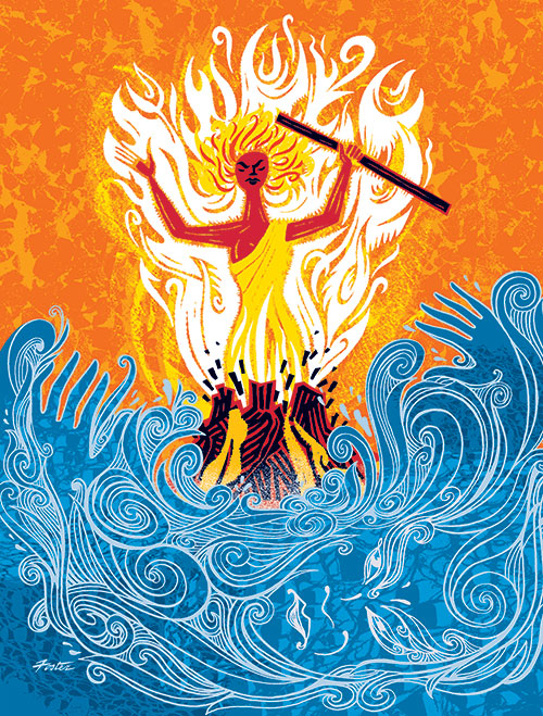 EBL: Pele Volcano Goddess