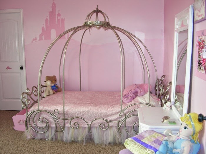 Lindas habitaciones para niñas en color rosa - Colores en Casa