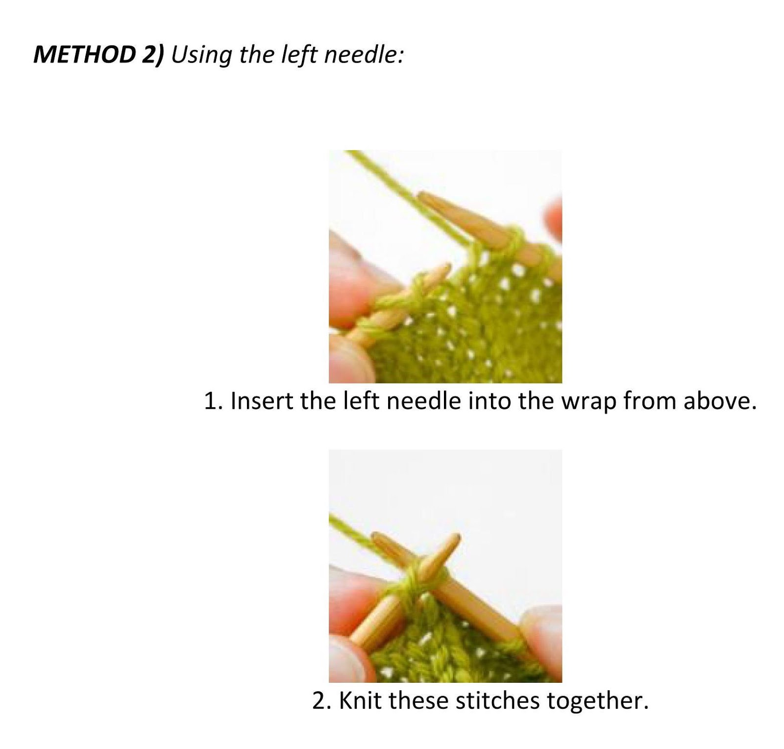 LiaKnits: Wrap and Turn, Short-row Knitting Tutorial