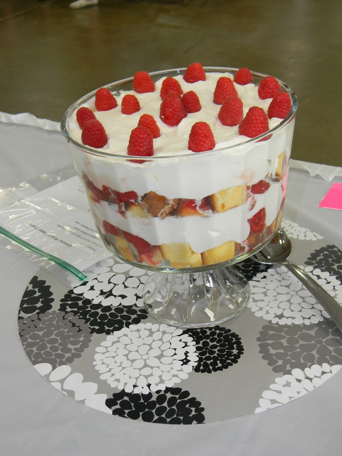 Grand Raspberry Trifle and Move in Day | Crazy for Cookies and More