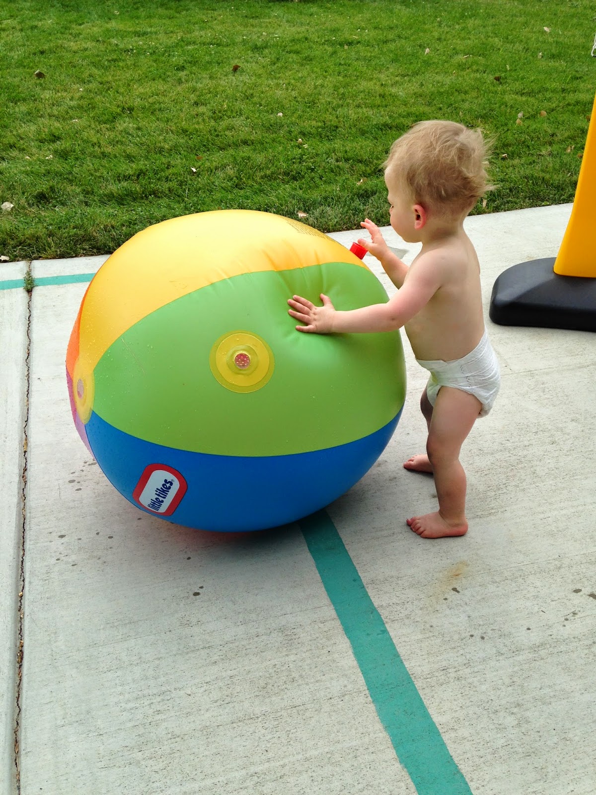 life as we know it...the govig family blog: The Ball Addiction