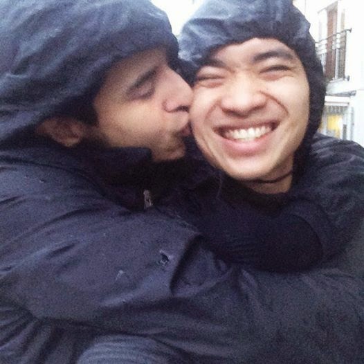 Sebastian Castro and boyfriend, ABS-CBN reporter Ryan Chua! ~ Blog Manila