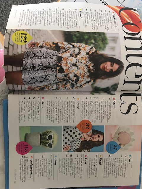 H409 NEA Fashion Magazine Brief - Errin Lee: COSMOPOLITAN contents page ...