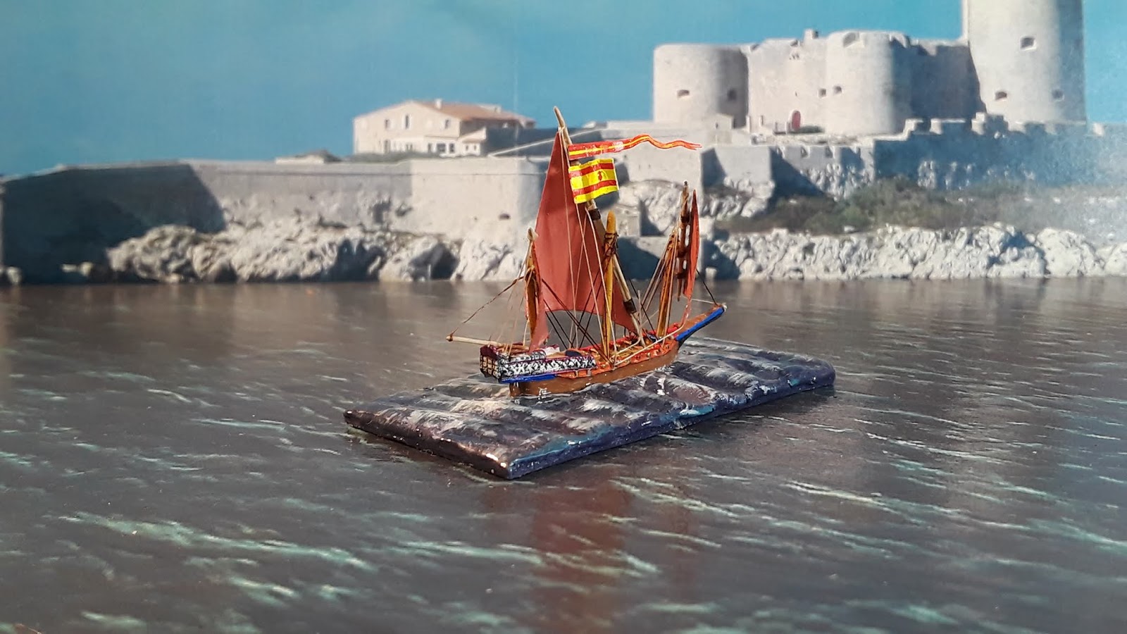 A Miniatures Hobby Room: Davco 18 Gun Spanish Xebec