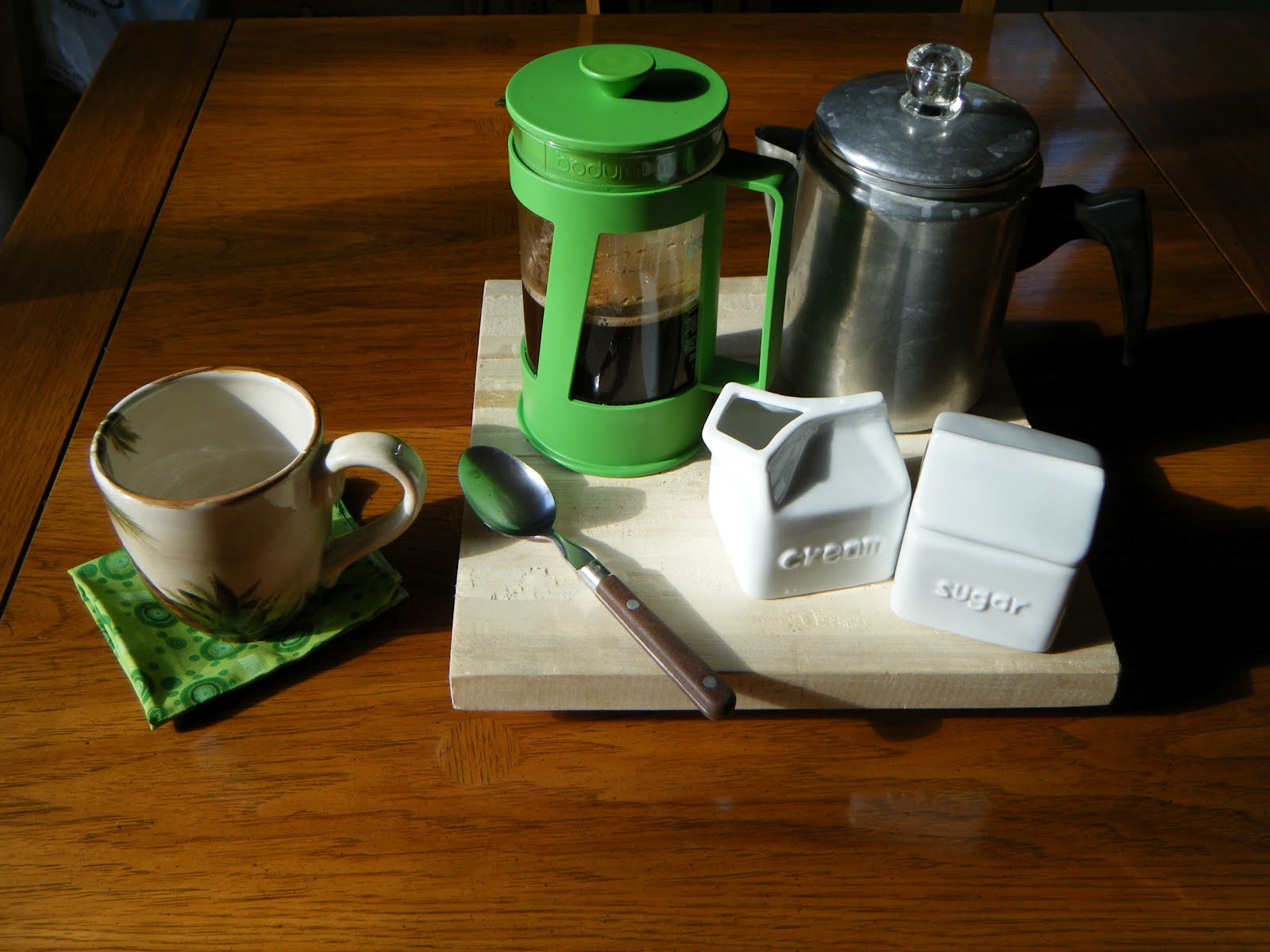 What About Pie: How to use a French coffee press