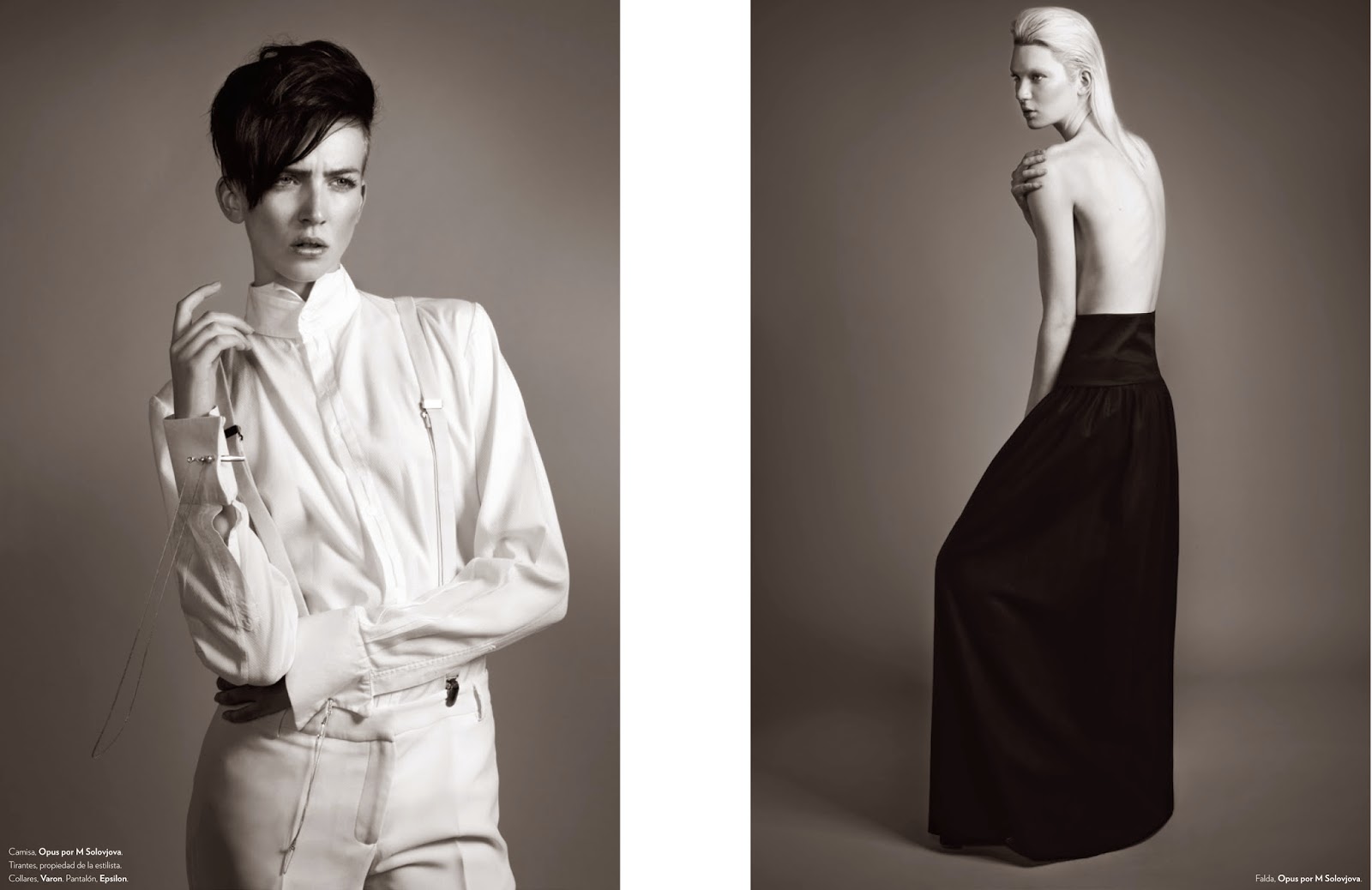 PARAGON MODEL MANAGEMENT: Celia Flower & Emi Perry @ 192 Magazine