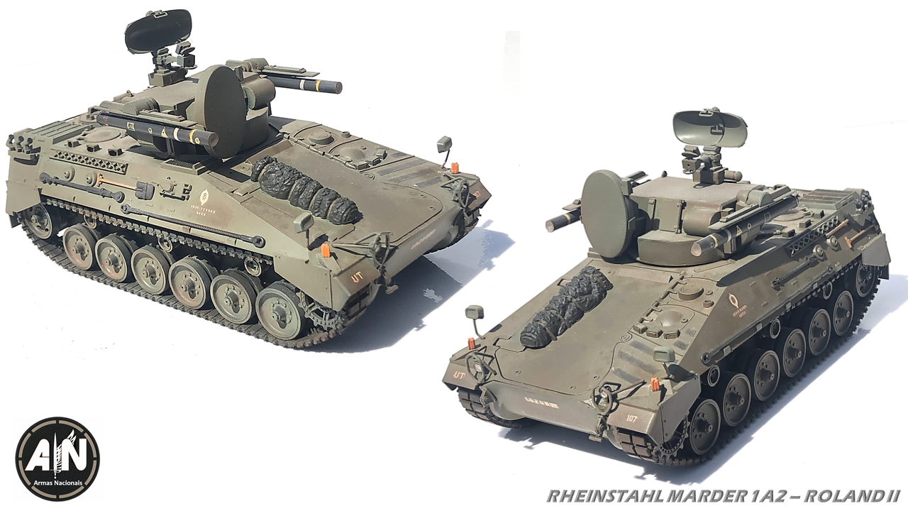 Armas Nacionais - Modelismo & História: Marder 1A2 - Sistema SAM Roland II