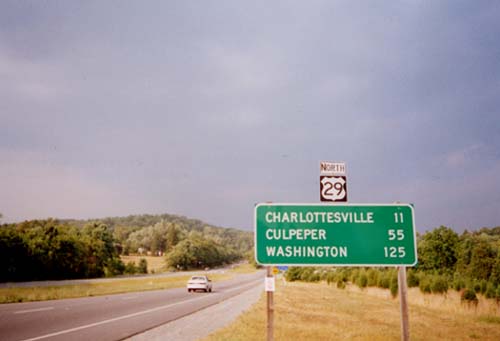 US 29 through Virginia - The Seminole Trail