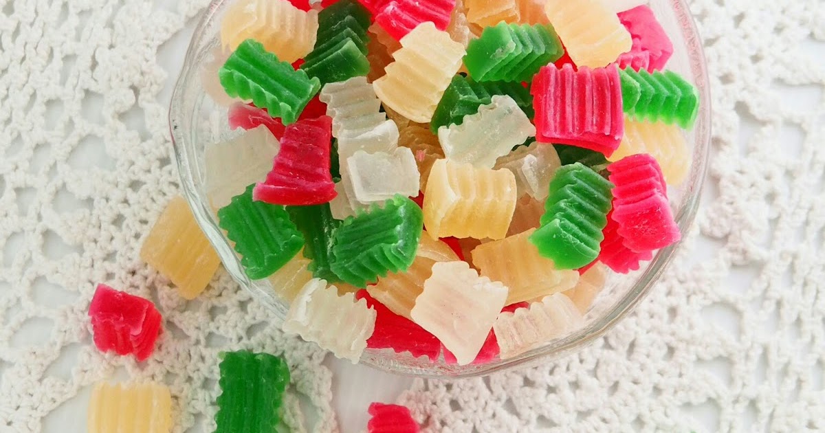 Through The Kitchen Door: Dried Agar Agar Candy