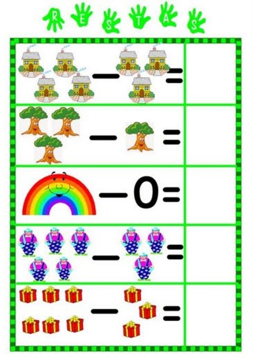 MI COLEGIO MIRANDA DE EBRO: FICHAS RESTAS