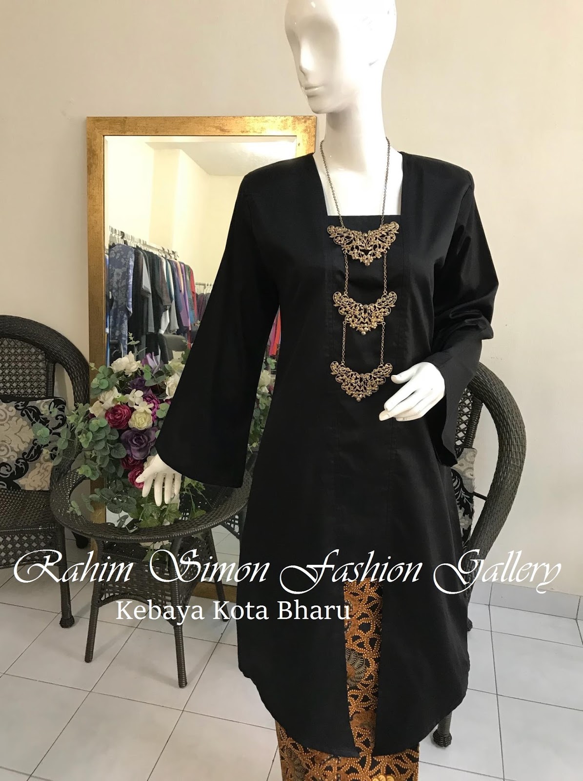 Pemborong Pakaian: Kebaya Kota Bharu