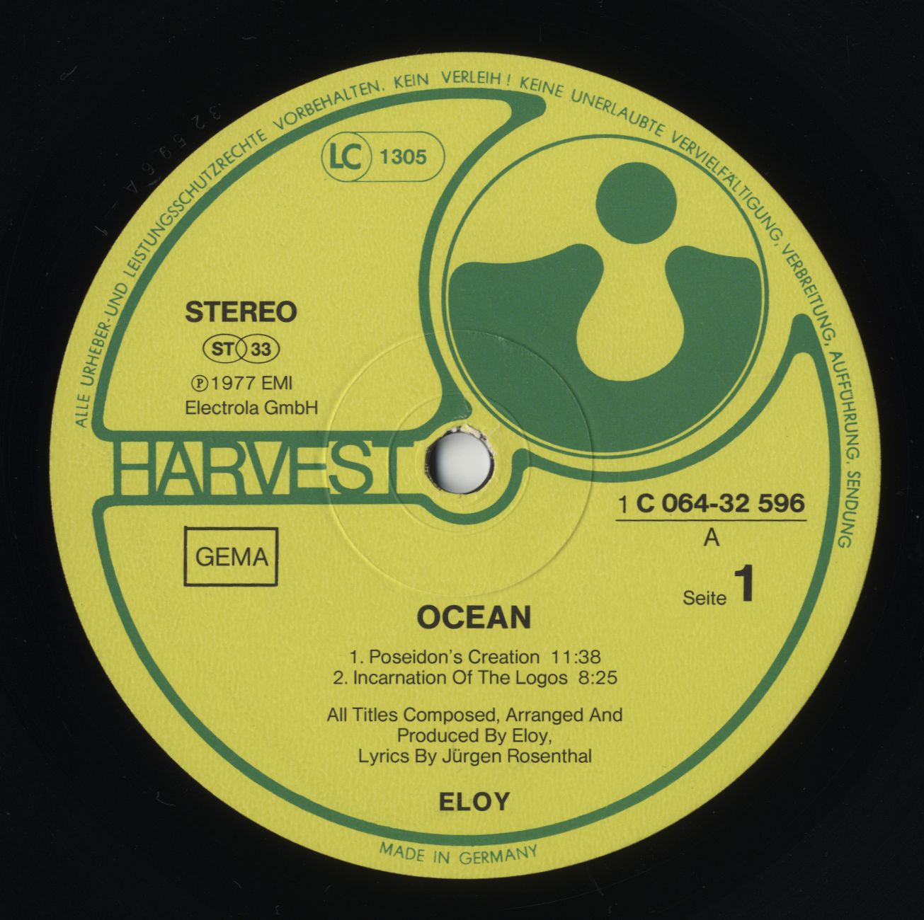 Eloy 1977 Ocean