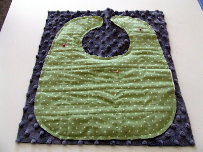 Our Cozy Nest: Quilted Baby Bib Tutorial