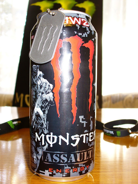 World of Energy Drinks: Cans from my Collection #2 Monster Assault MW2