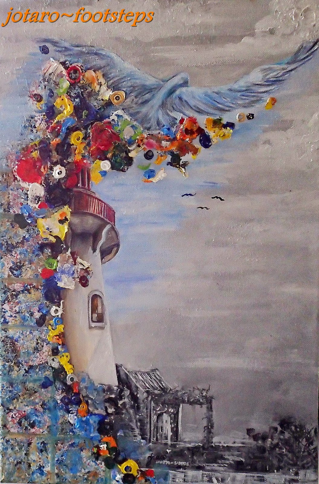 Footsteps - Jotaro's Travels: Art Gallery : Filipino Ivatan Art @ Batanes