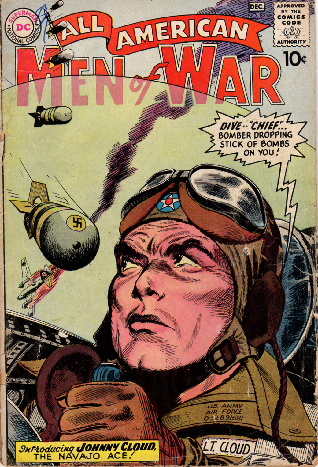 ITG: Air Fighters: Johnny Cloud - All-American Men of War #82 (Dec. 1960)