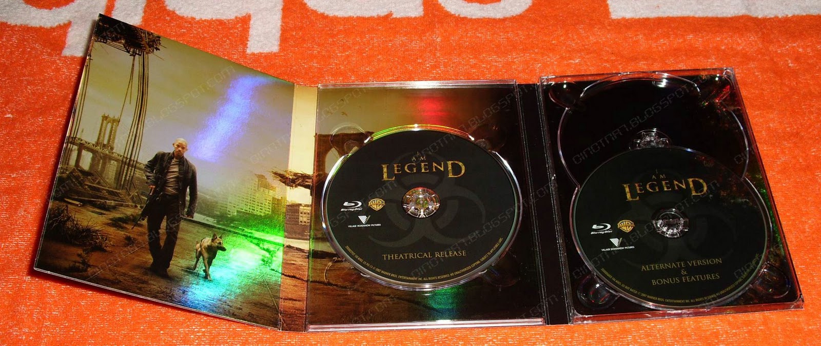 Oinotna7's dvd collection: I Am Legend - Ultimate Collector's Edition ...
