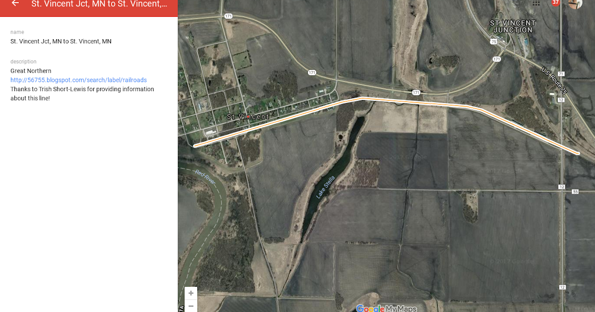 St. Vincent Memories: Map of Abandoned Railroad Lines: The St. Vincent ...