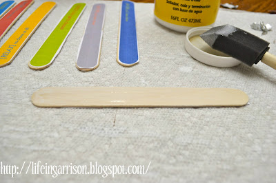 Southern Charm: DIY Chore Sticks Tutorial