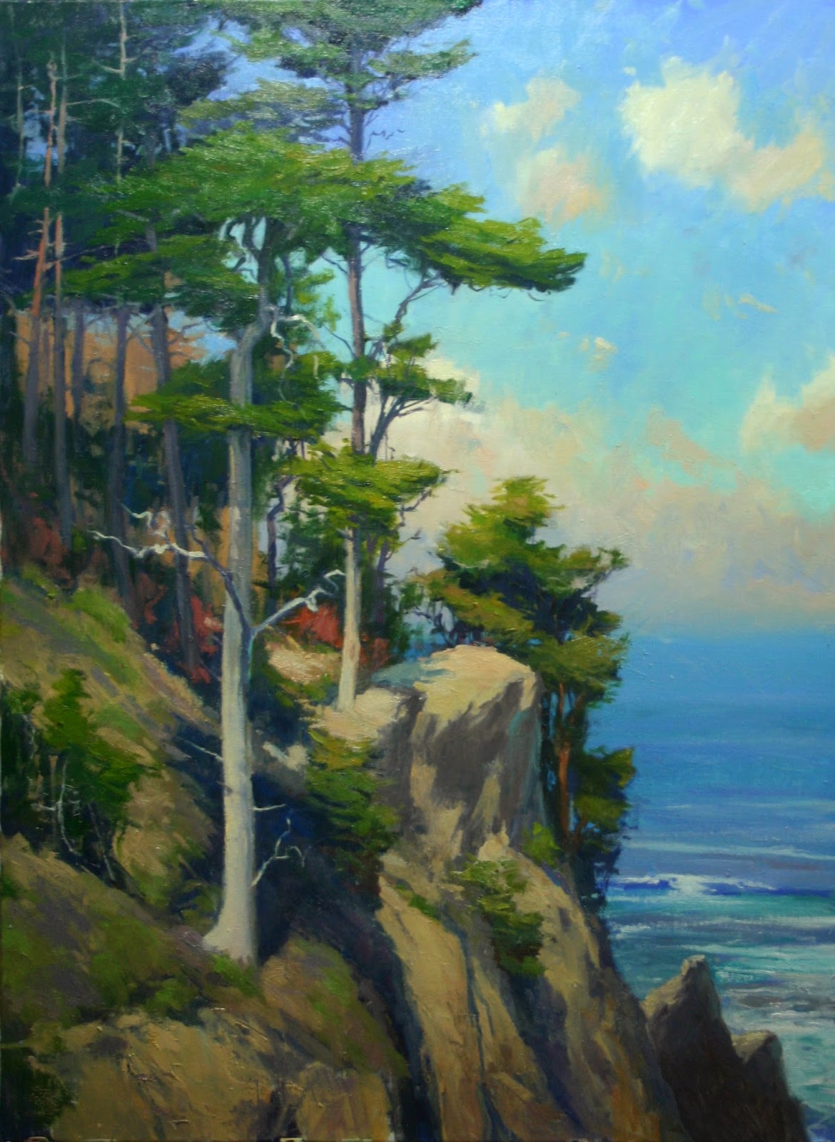 Rusty Jones, Painter's Blog: CALIFORNIA DREAMING: Portfolio of Recent Works