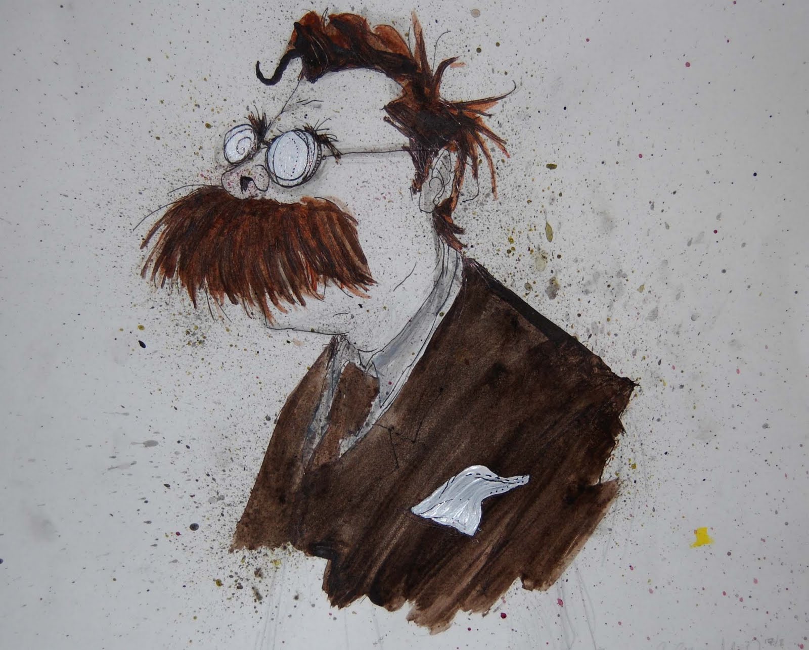 glyn crowder: Nietzsche Cartoon