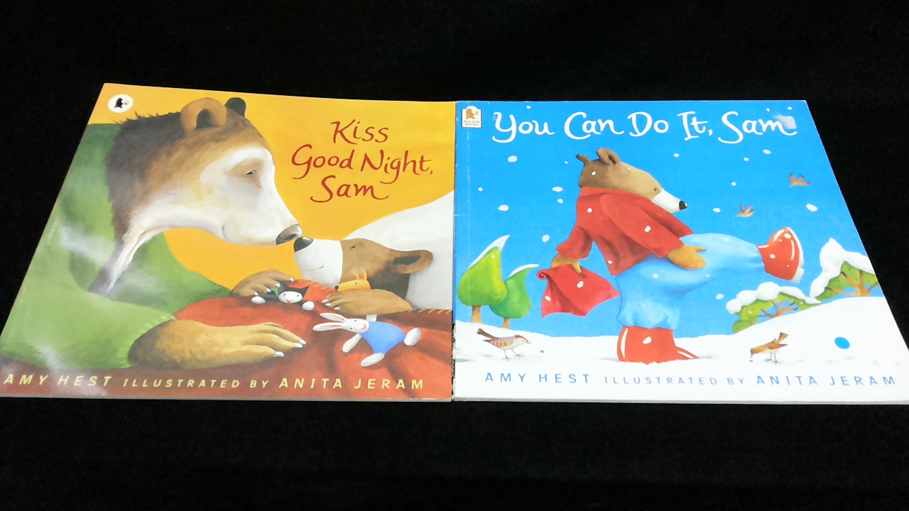 Kid Books Blog: 620.Kiss Good night Sam / You can do it ,Sam