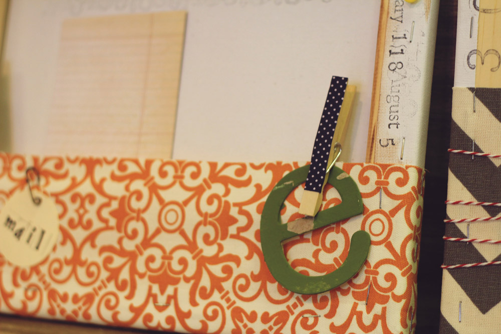 sassafras: repurposed canvas catch-all :: diy