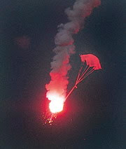 Rocket parachute flares # Парашютные ракеты