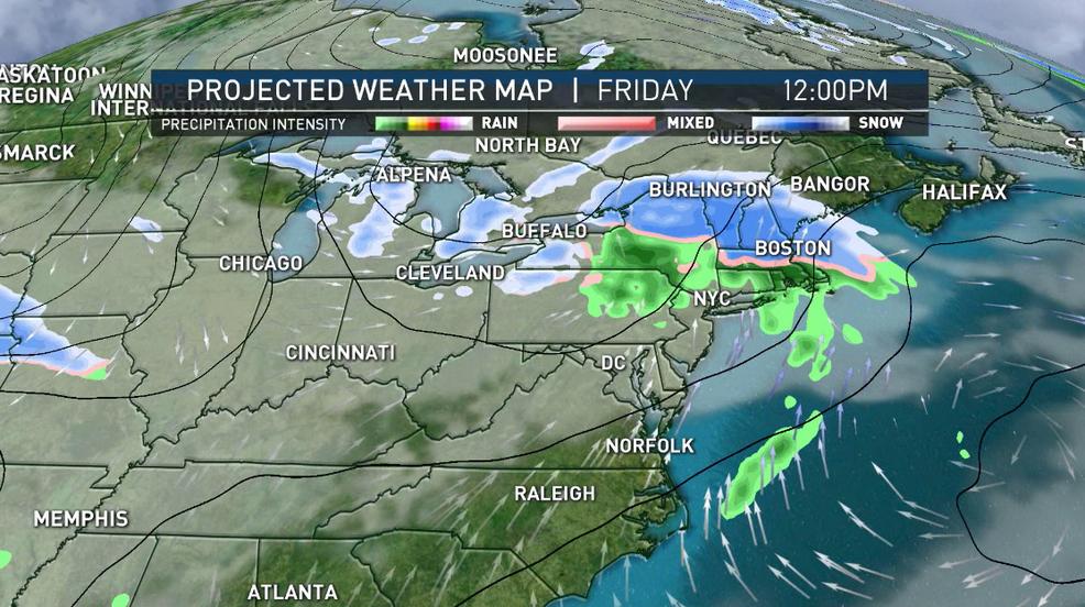 Greylock Snow Day: Snow Maps For Friday & Sunday