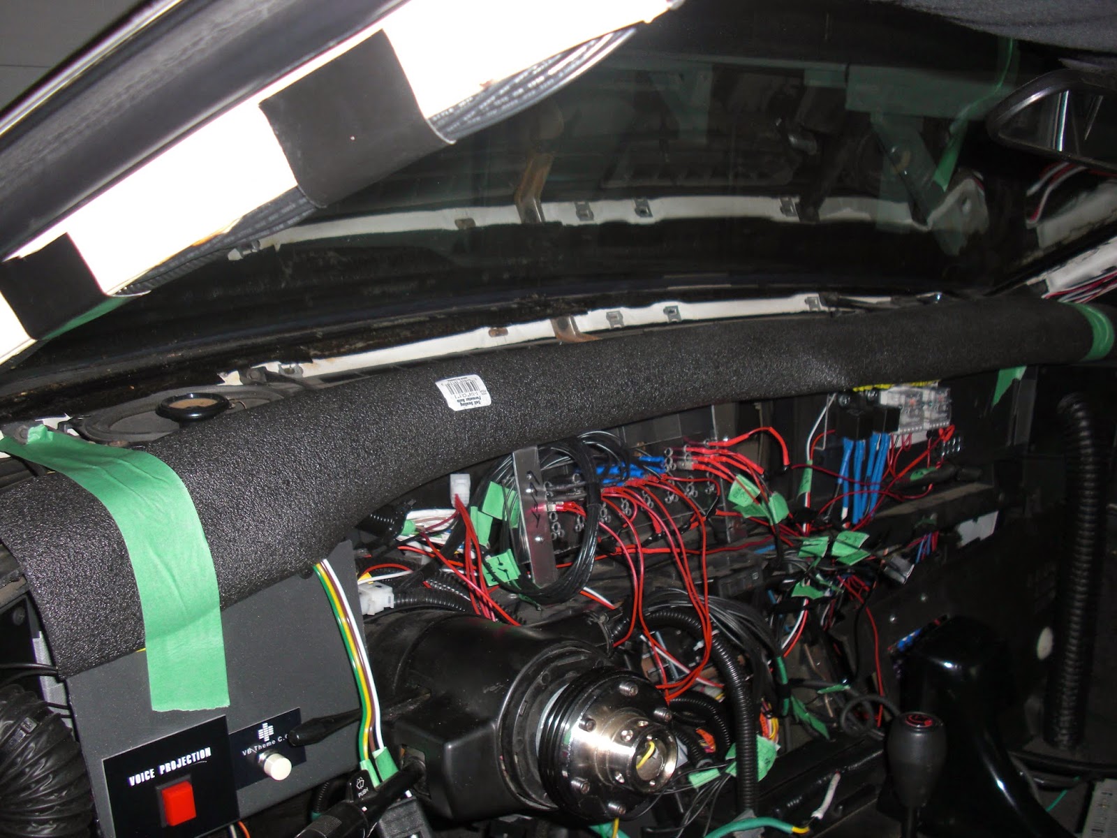 My Knight Rider 2000 project: 2 TV Dash Installation Tweaks