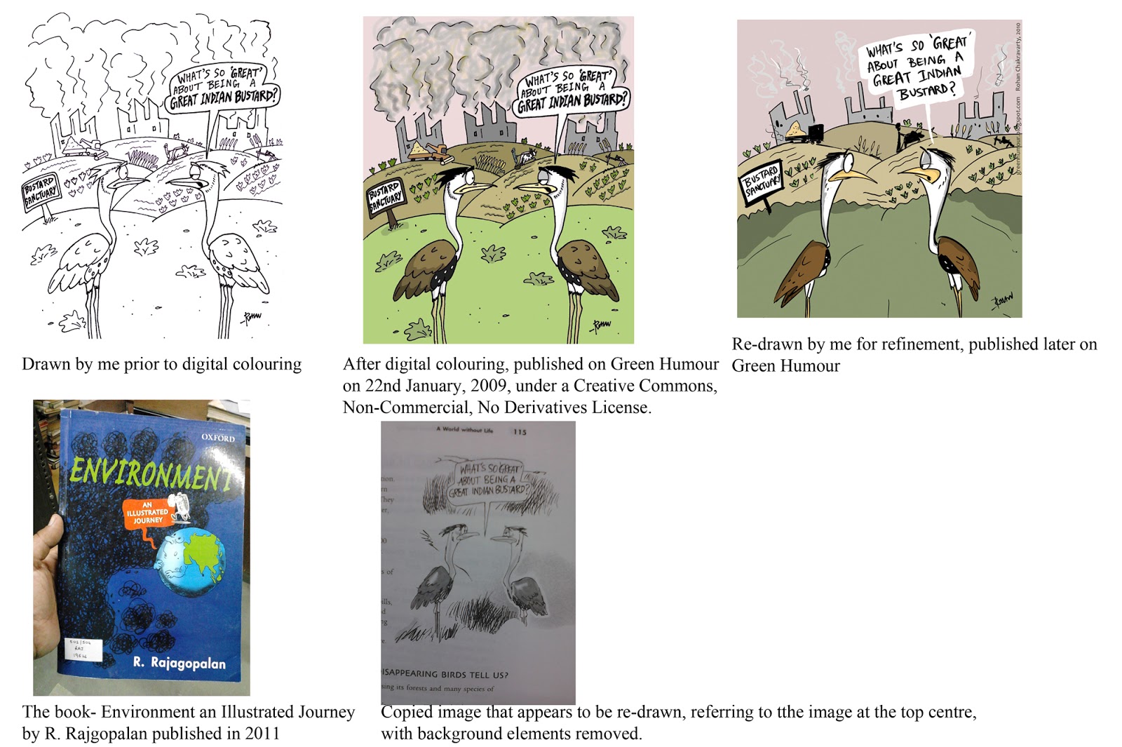 Green Humour: Plagiarism by R. Rajgopalan's 'Environment an Illustrated ...