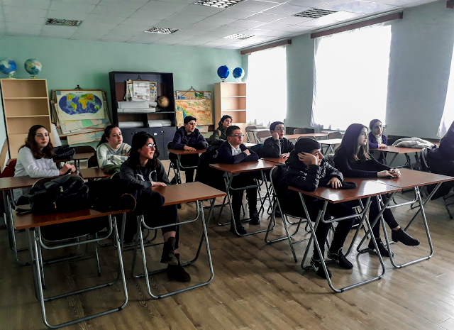 Our beloved EVS volunteer's German language club